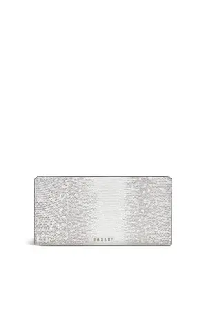 RADLEY Coin Streetfaux Lizard Bifold Wallet - Bright White