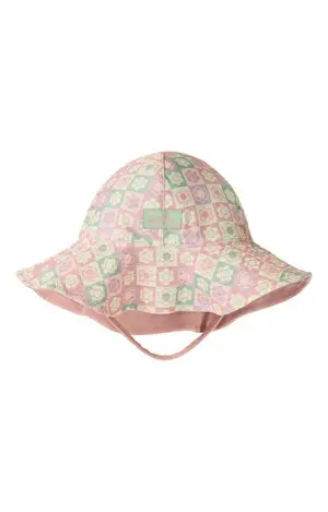 UV SKINZ Scalloped Bucket Hat - Tiled Flowers