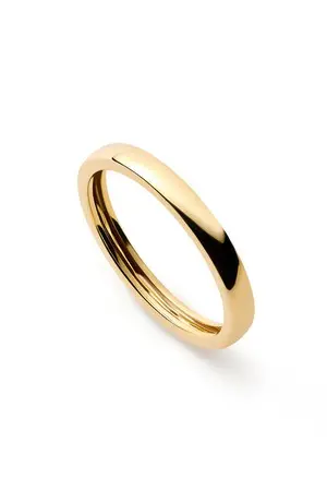 ANA LUISA Solid Yellow Slim Eclipse Ring - Gold