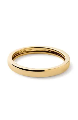 ANA LUISA Solid Yellow Slim Eclipse Ring - Gold