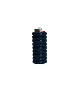 Fry Powers Gio Resin Lighter Holder - Navy Blue