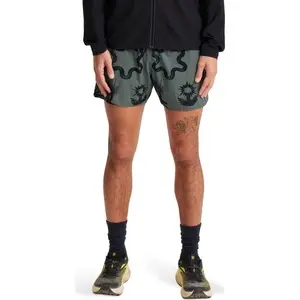 ROARK Alta 5 Printed Drawstring Shorts - For