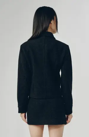 ALL MY LOVE Daisy Fitted Jacket - Dusk