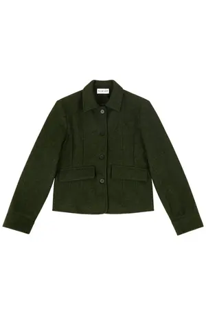 ALL MY LOVE Daisy Fitted Jacket Pine