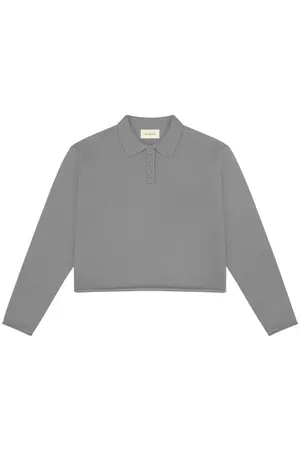 ALL MY LOVE Katie Cashmere Sweater - Cloud