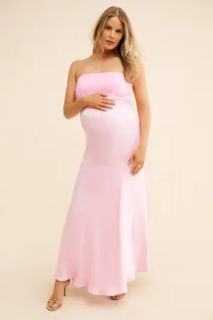 EMILIA GEORGE Deliah Maternity Maxi Dress