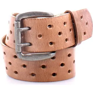 Bed Stu McCoy Belt Tan Rustic