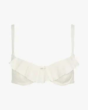 WeWoreWhat Ruffle Bikini Top