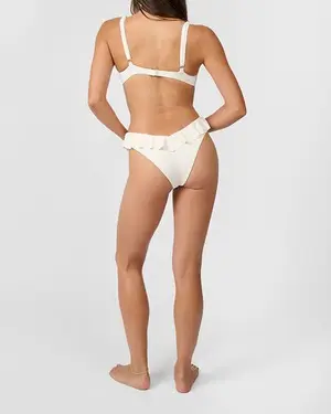WeWoreWhat Ruffle Bikini Top