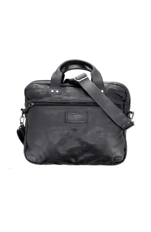 Bed Stu Conclusion Messenger Bag - Black Dd
