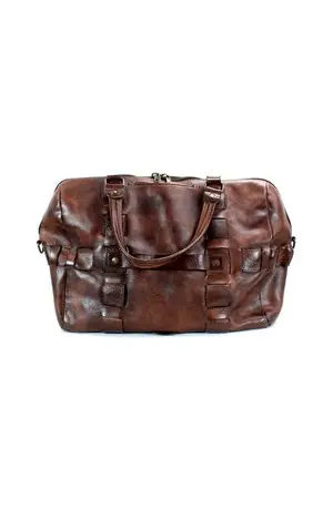 Bed Stu Leather Duffle Bag