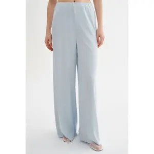 LAMARQUE Neela Straight Leg Pant - Blue Shimmer