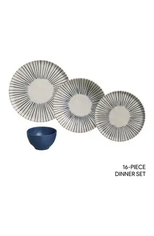 PORTO BRASIL 16 Pc. Dinnerware Set - Elemento