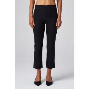 FRANNE GOLDE Cropped Stretch Magic Pant - Black