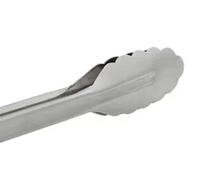 CUISIPRO 9.5 Inch Stainless Steel Locking Tongs