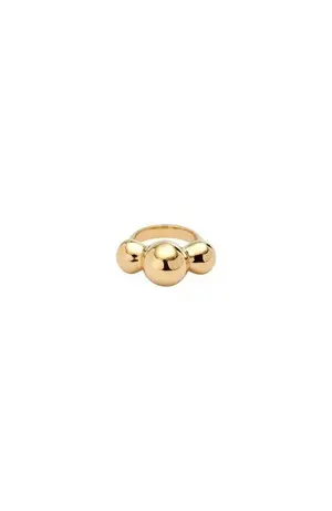 UNODE50 Core Trio Stacked Statement Ring - Gold