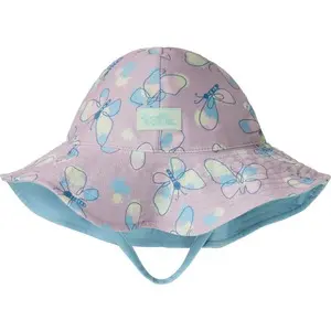 UV SKINZ Scalloped Bucket Hat - Colorful Wings