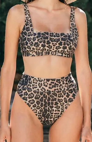 BILIBLOND Yumi Bikini Bottom - Leopard