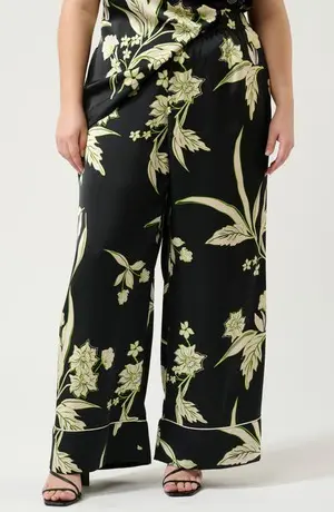 Estelle Printed Pants For Women