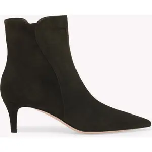 GIANVITO ROSSI Levy 55 Booties - Green Suede