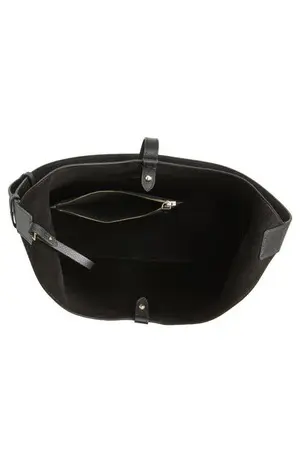 Strathberry Kite Leather Hobo Bag - Black