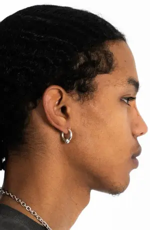 TWOJEYS Ball Hoop Earrings