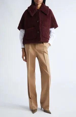 Max Mara Carbone Straight-leg Pants - Camel