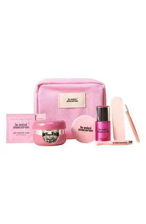 LE MINI MACARON Velvet Cat Eye Gel Manicure Kit - Pink Velvet