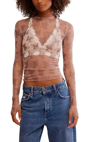 Free People Mesh Layering Tops