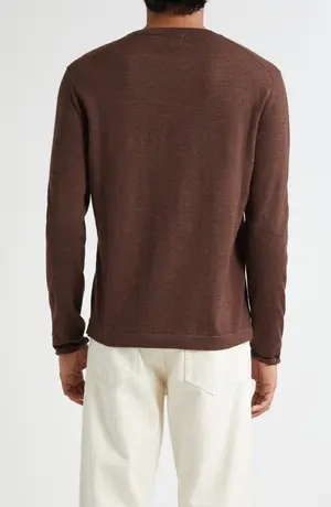 Massimo Alba Larry Virgin Wool Crewneck Sweater