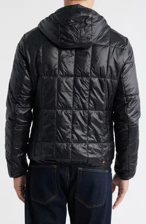 SAVE THE DUCK Floyd Quilted Water Resistant Jacket - Black