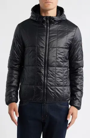 SAVE THE DUCK Floyd Quilted Water Resistant Jacket - Black