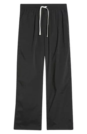 RIZORT Kore Drawstring Nylon Pants - Black