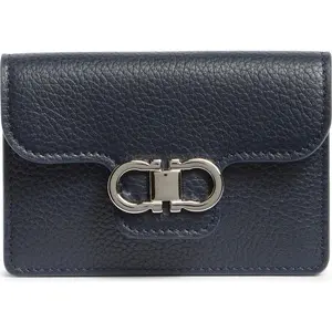 FERRAGAMO Double Gancio Key Holder - New Navy
