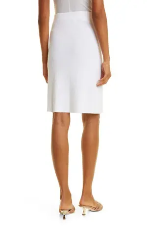 Rebecca Taylor Cotton Blend Bouclé Skirt