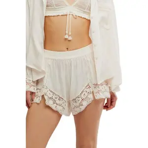 Free People Midnight Muse Pajama Shorts Sugar Swizzle