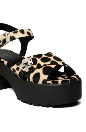 Tory Burch Turnlock Lug Sole Platform Sandal