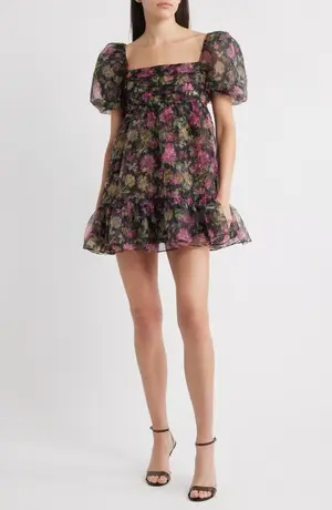 Likely Posh Babydoll Mini Dress