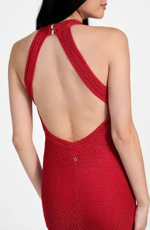 Guess Vaeda Knit Halter Dress