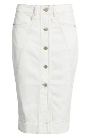 BOSS Varlina Denim Midi Skirt