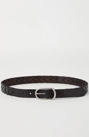 Brunello Cucinelli Braided Leather Belt