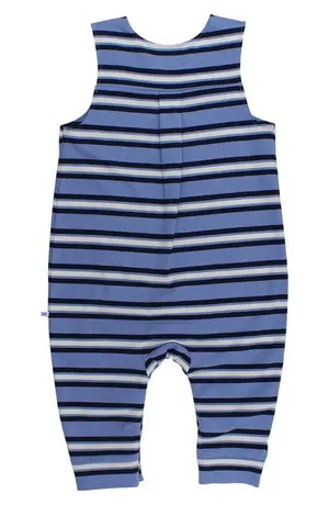 RUGGEDBUTTS Stripe Romper & Henley Bodysuit Set