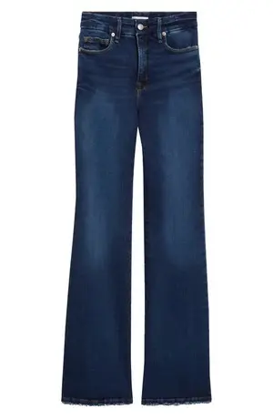 Good American Soft Tech Bootcut Jeans