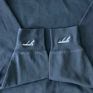 CONSCIOUS INK Inhale/exhale Embroidered Sweatshirt And Manifestation Kit - Black