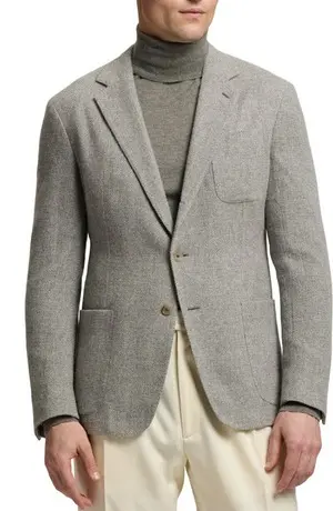 RALPH LAUREN PURPLE LABEL Hadley Woven Cashmere Sport Coat