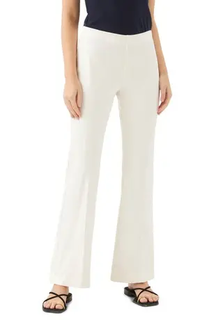 Fifteen Twenty Bootcut Stretch Pants - Off White