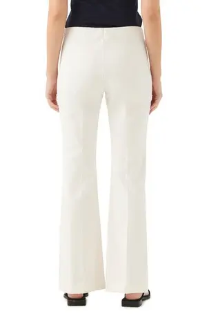 Fifteen Twenty Bootcut Stretch Pants - Off White
