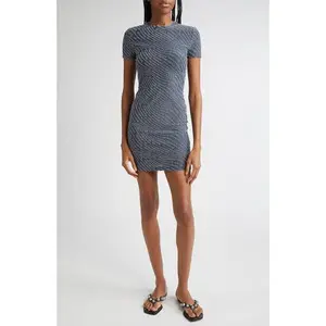 Alexander Wang Logo Jacquard Minidress