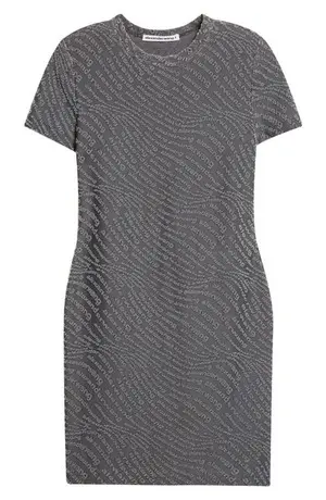 Alexander Wang Logo Jacquard Minidress