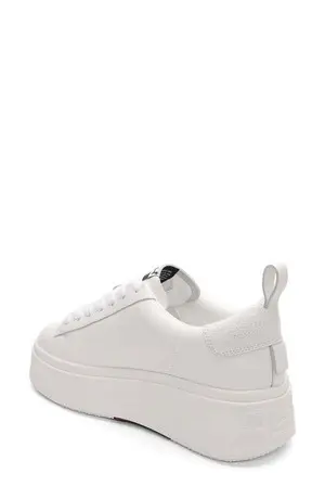Ash Maya Platform Sneakers - White/white